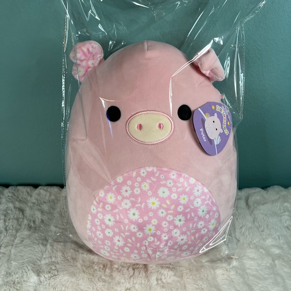 Squishmallows | Toys | Bnwt Squishmallows Peter The Pig Floral 2in ...